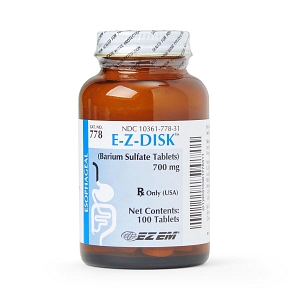 E-Z-Disk Barium Sulfate Tablets | Medline