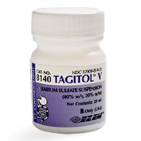 Tagitol V Barium Sulfate Suspension | Medline