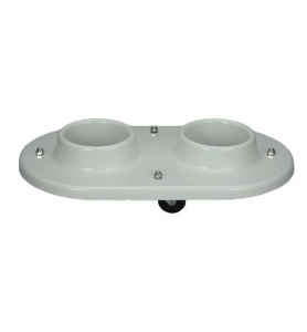 Double Roll Dolly Stand for Suction Canisters | Medline Industries, Inc.