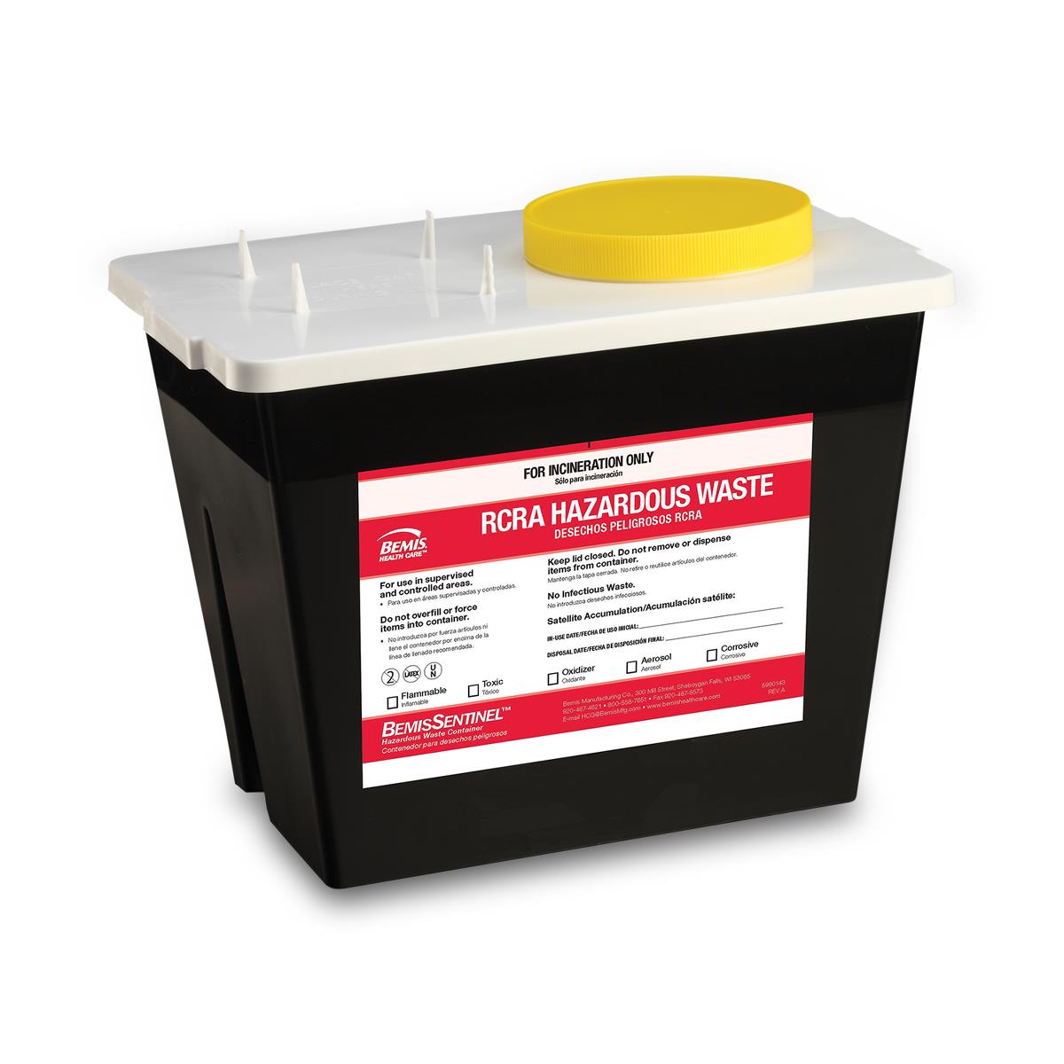 RCRA Hazardous Waste Containers | Medline