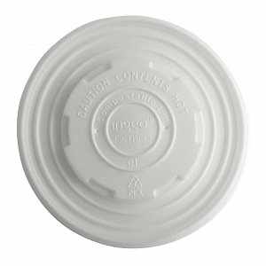 Compostable CPLA Lids | Medline