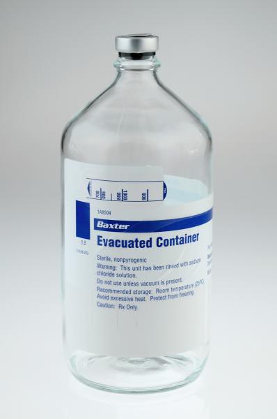Baxter Evacuated Glass Containers | Medline