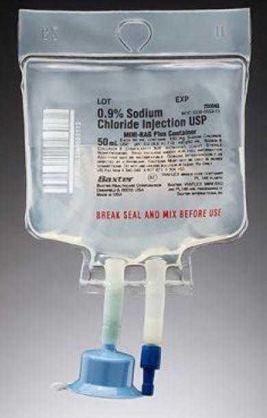 Baxter Sodium Chloride 0.9% Injection Solution, USP | Medline