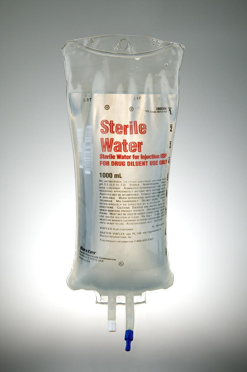 Baxter Sterile Water for Injection | Medline