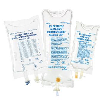 Dextrose with Sodium Chloride Injection | Medline