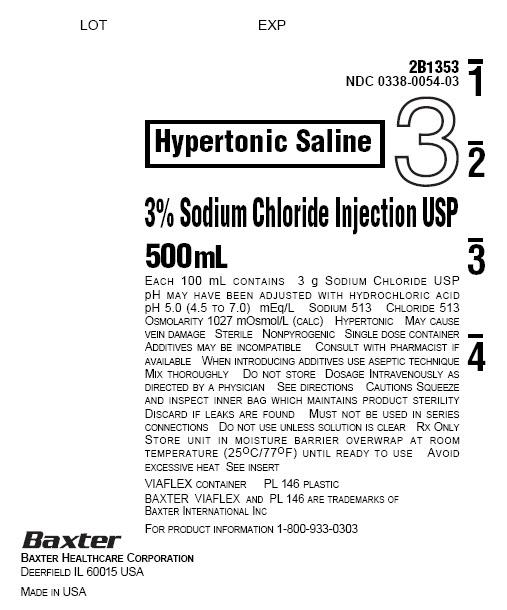 3% Sodium Chloride (NaCl) Injection | Medline