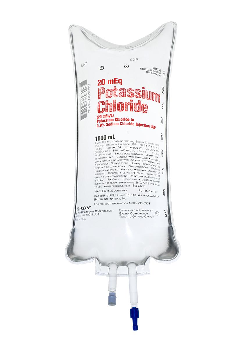 Baxter Potassium Chloride in 0.9% Sodium Chloride Injection | Medline