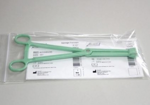 Bioseal Plastic Sponge Forceps | Medline