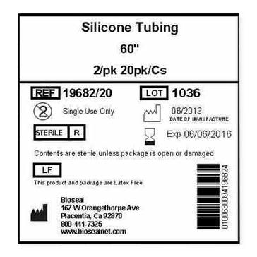 Bioseal Silicone Tubings | Medline