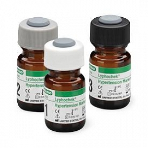 Lyophilized Lyphochek Hypertension Markers Controls | Medline ...