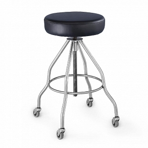 Blickman Clifton Stainless Steel Exam Stool | Medline Industries, Inc.
