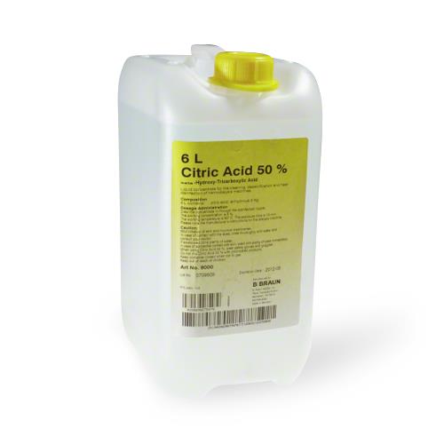 Citric Acid 50% Liquid Concentrate | Medline