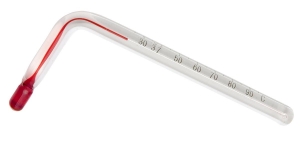 DURAC Angled Liquid-in-Glass Thermometers | Medline Industries, Inc.