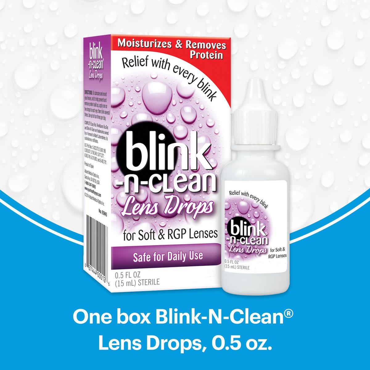 Blink-N-Clean Lens Drops | Medline