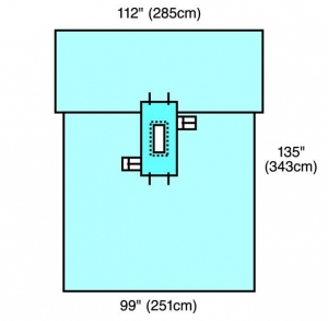 Cardinal Universal Spine Drapes | Medline Industries, Inc.