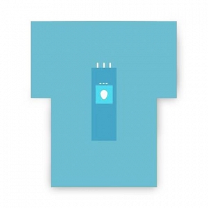 Cardinal Hip Drape with Pear-Shaped Elastic Fenestration | Medline ...