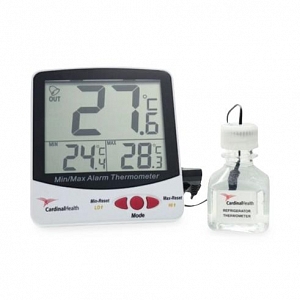Triple Display Digital Alarm Thermometer | Medline Industries, Inc.