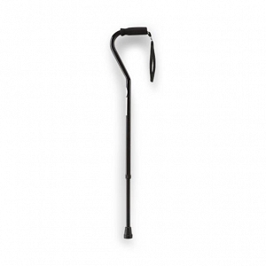 Cardinal Single Offset Walking Cane with Push Button | Medline ...