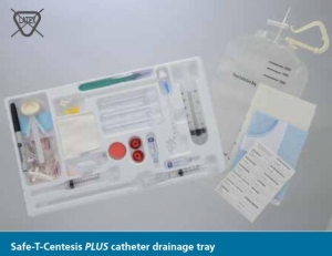 Safe-T-Centesis Pigtail Catheter Drainage Trays | Medline Industries, Inc.
