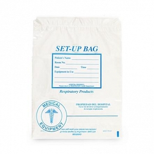 Cardinal Respiratory Set-Up Bag with Drawcord | Medline Industries, Inc.