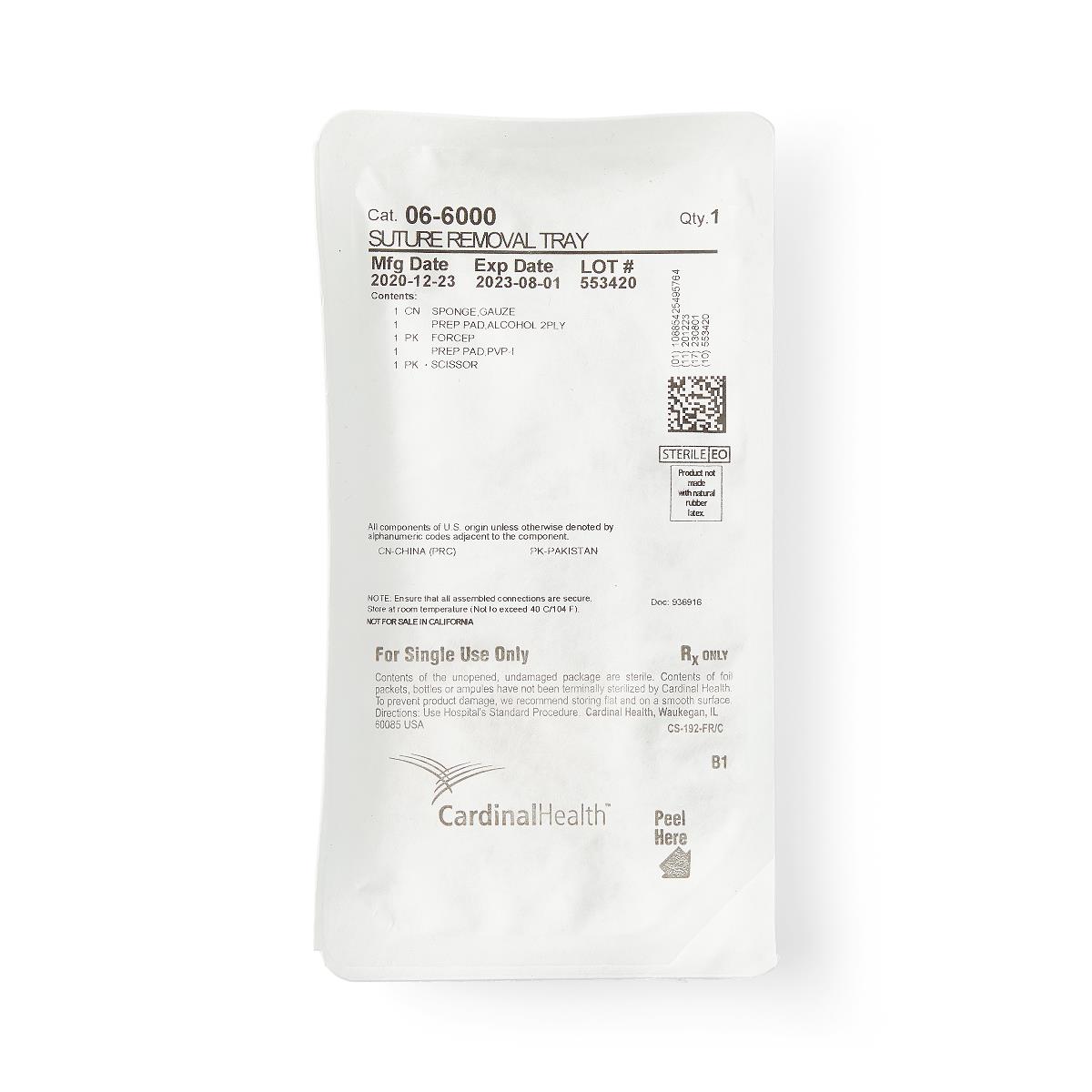 Cardinal Health Suture Removal Kits | Medline