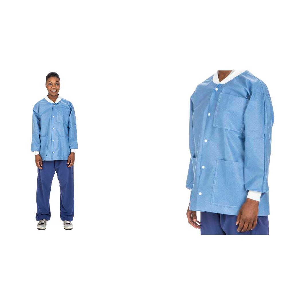 Disposable Hip-Length Lab Coats | Medline