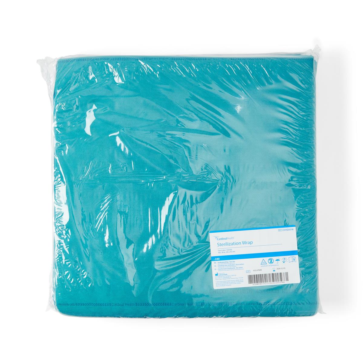Cardinal Health Two-Color Dual-Layer SMS Sterilization Wraps | Medline
