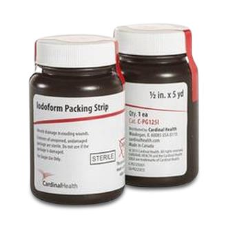 Cardinal Health Sterile Iodoform Packing Strips | Medline