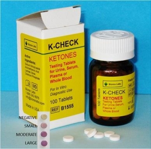 K-Check Ketone Testing Tablets | Medline
