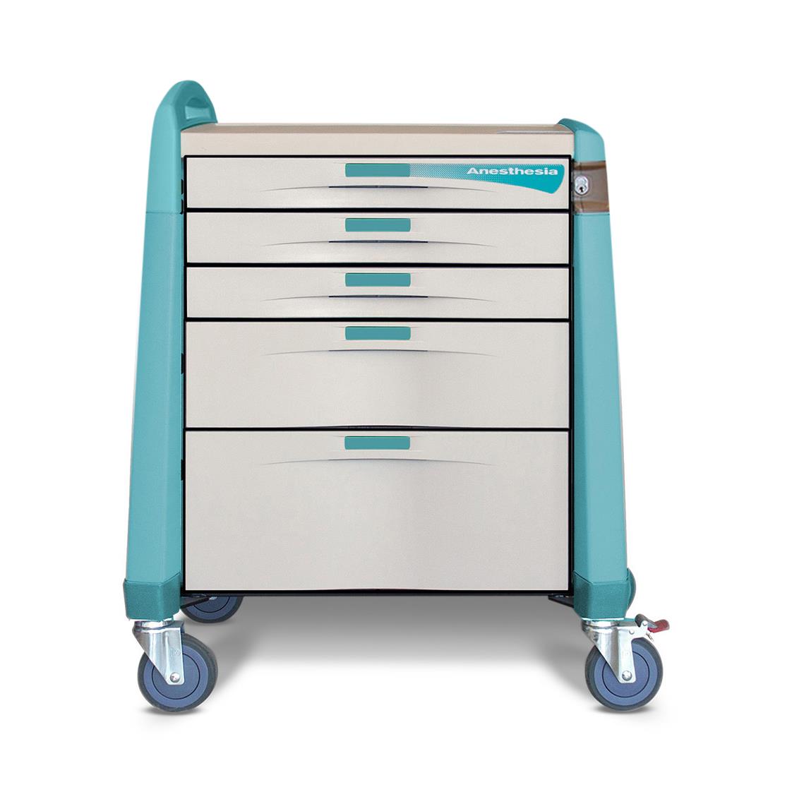 Avalo Anesthesia Carts with Lock | Medline