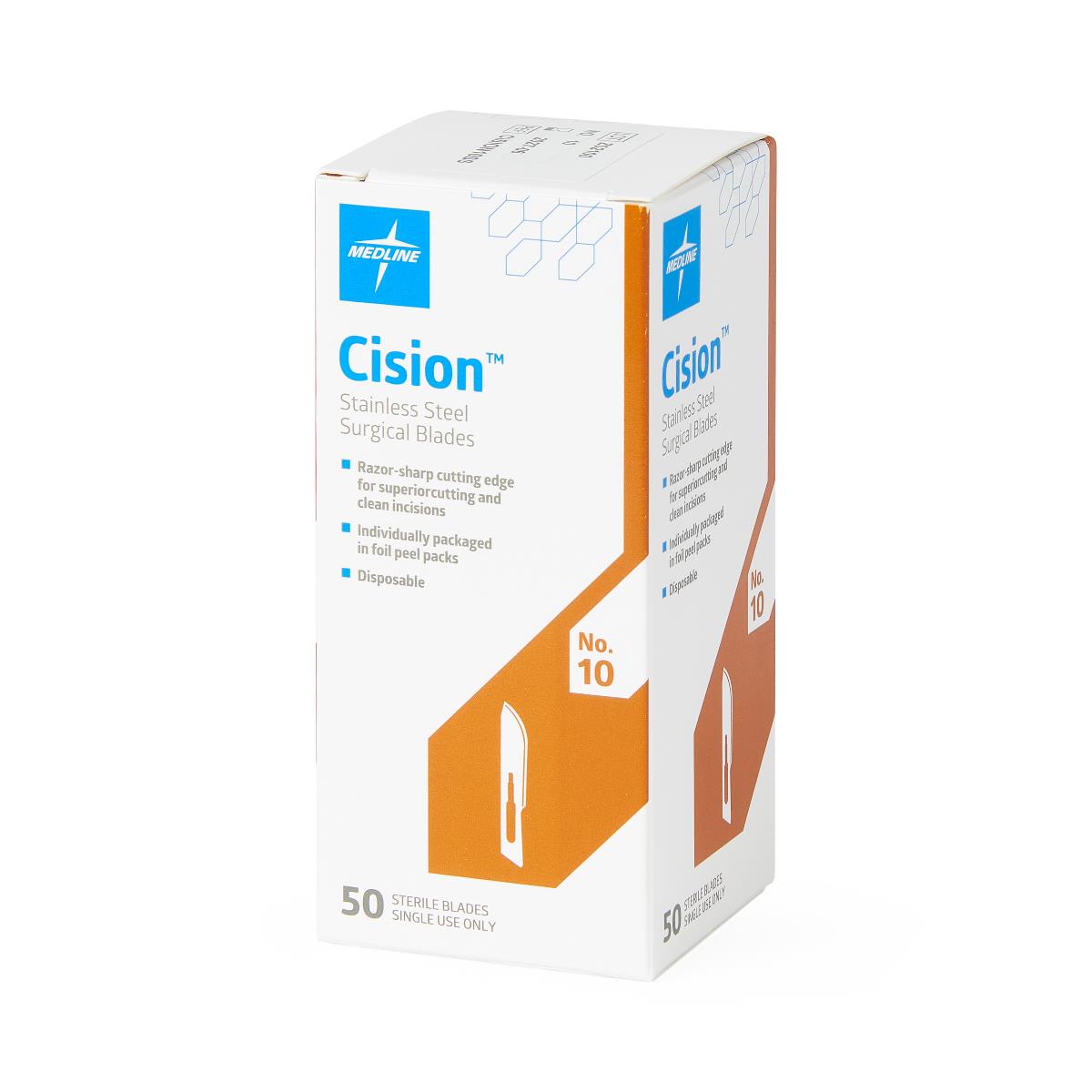 Cision Sterile Disposable Stainless-Steel Blades | Medline