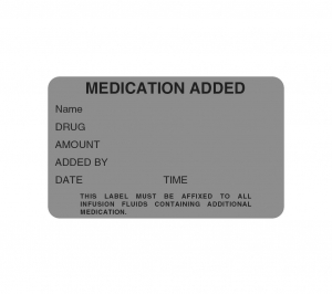 Centurion Medication Added Chart Labels | Medline Industries, Inc.
