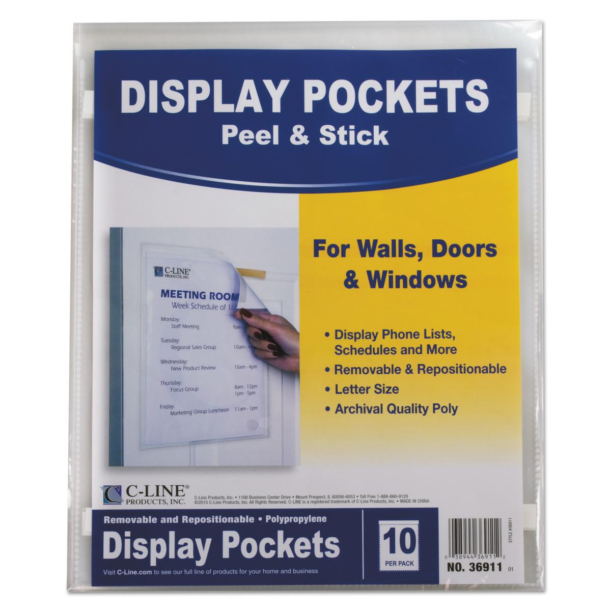 PP Peel and Stick Pockets | Medline