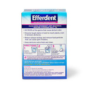 Efferdent Denture Cleansing Tablets | Medline