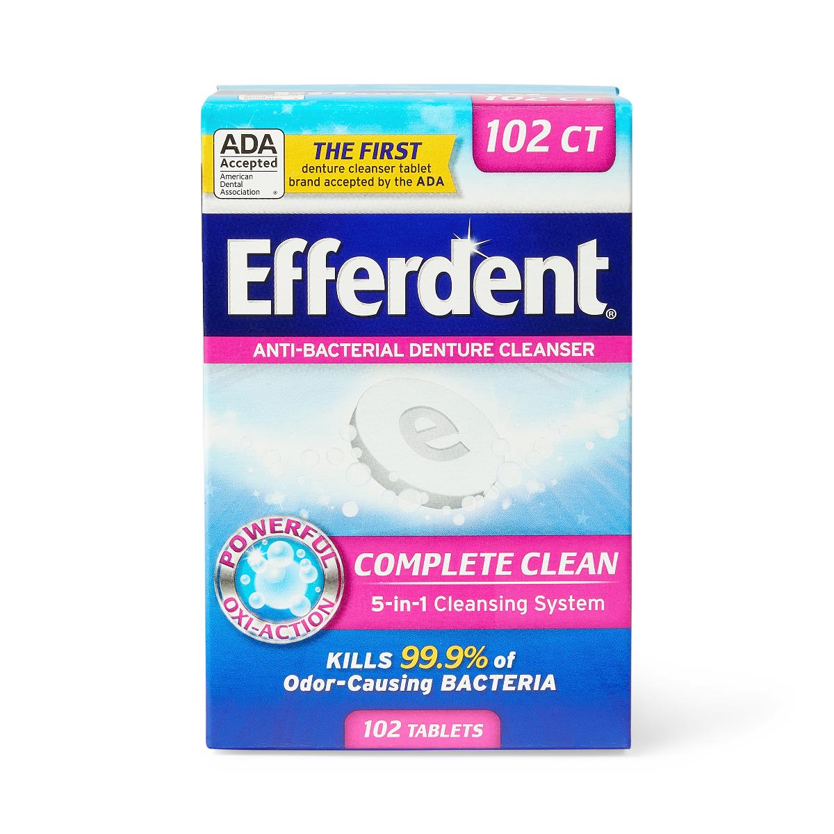 Efferdent Denture Cleansing Tablets | Medline