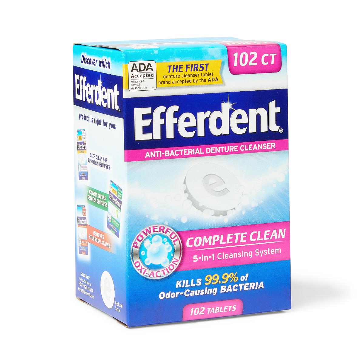Efferdent Denture Cleansing Tablets | Medline