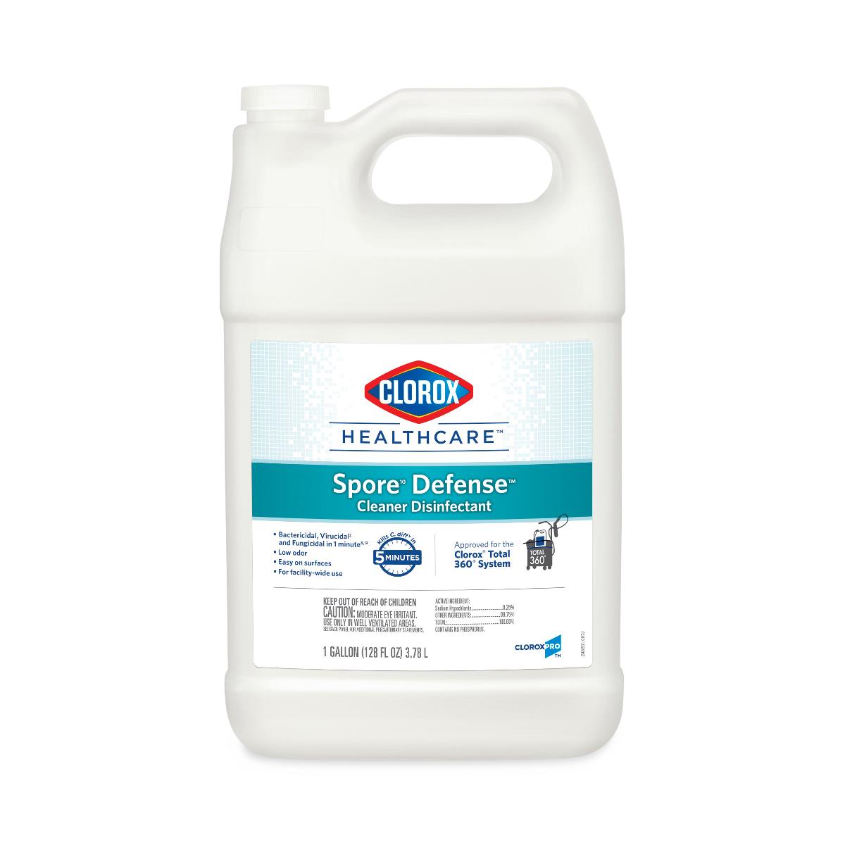 Clorox HealthcareTM Spore DefenseTM Cleaner Disinfectant | Medline