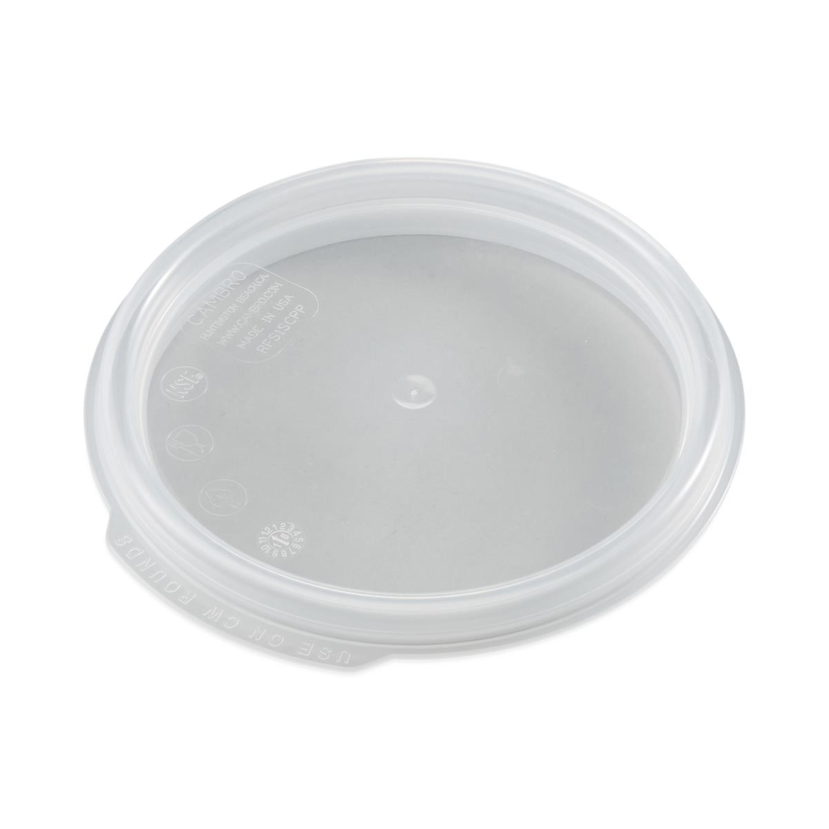 Cambro Round Food Storage Container Covers | Medline