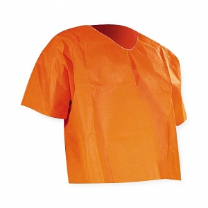 Polypropylene Safety Alert Orange Scrub Shirts | Medline Industries, Inc.