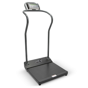 Health o meter Digital Platform Scale with Handrail | Medline