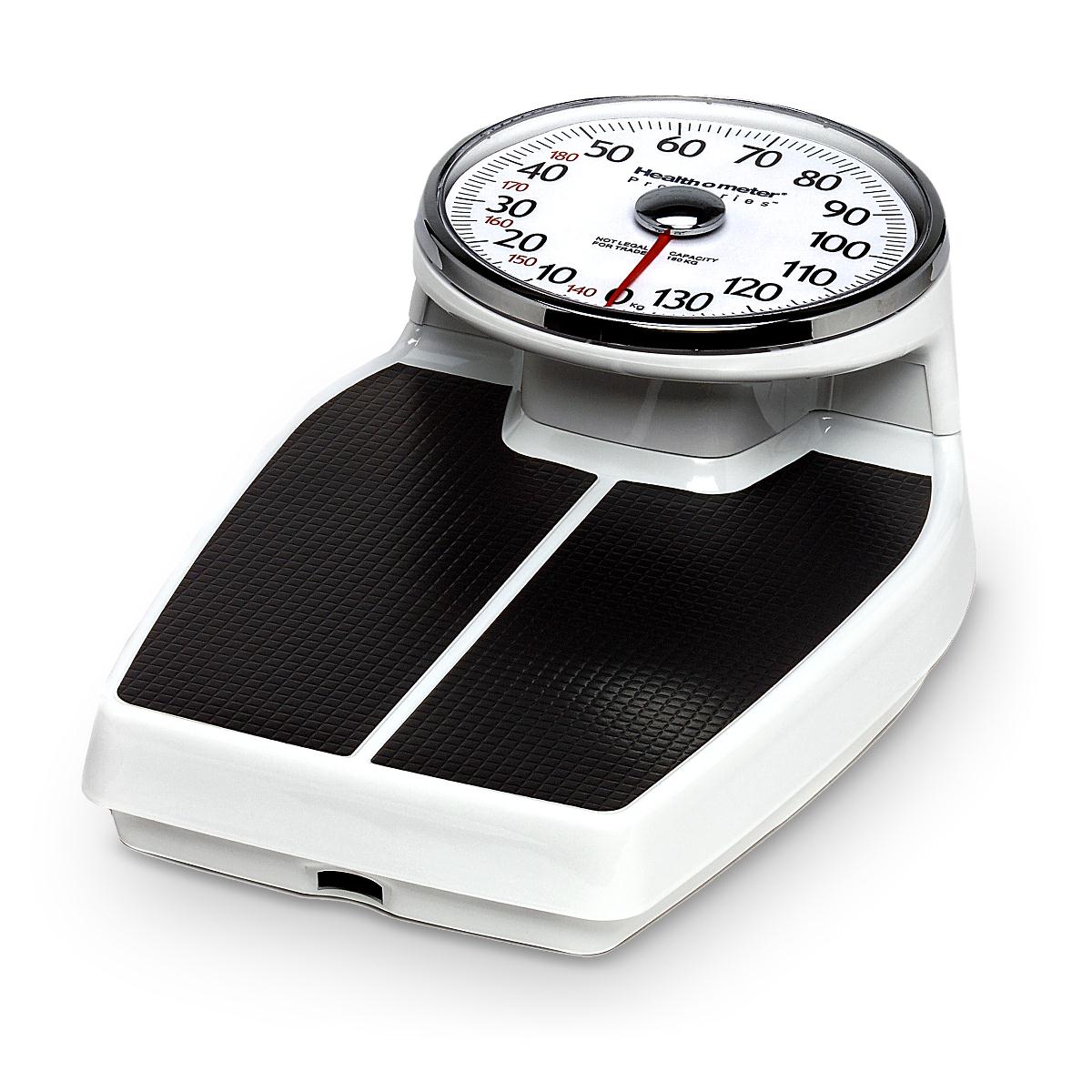 Health o meter Mechanical Floor Scale with Raised Dial | Medline
