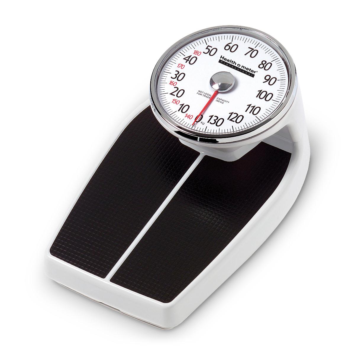 Health o meter Mechanical Floor Scale with Raised Dial | Medline