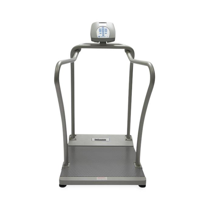 Health o meter Digital Platform Handrail Scale | Medline