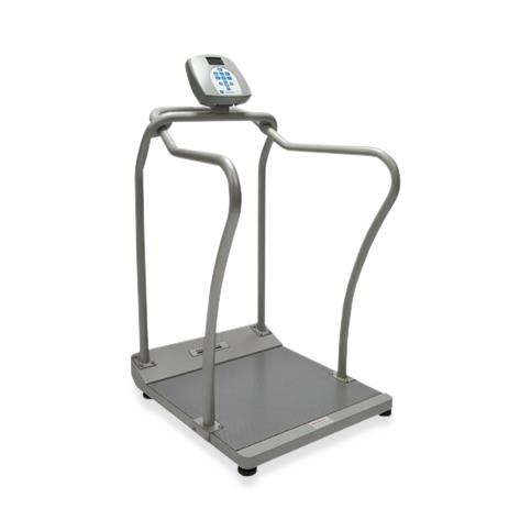 Health o meter Digital Platform Handrail Scale | Medline