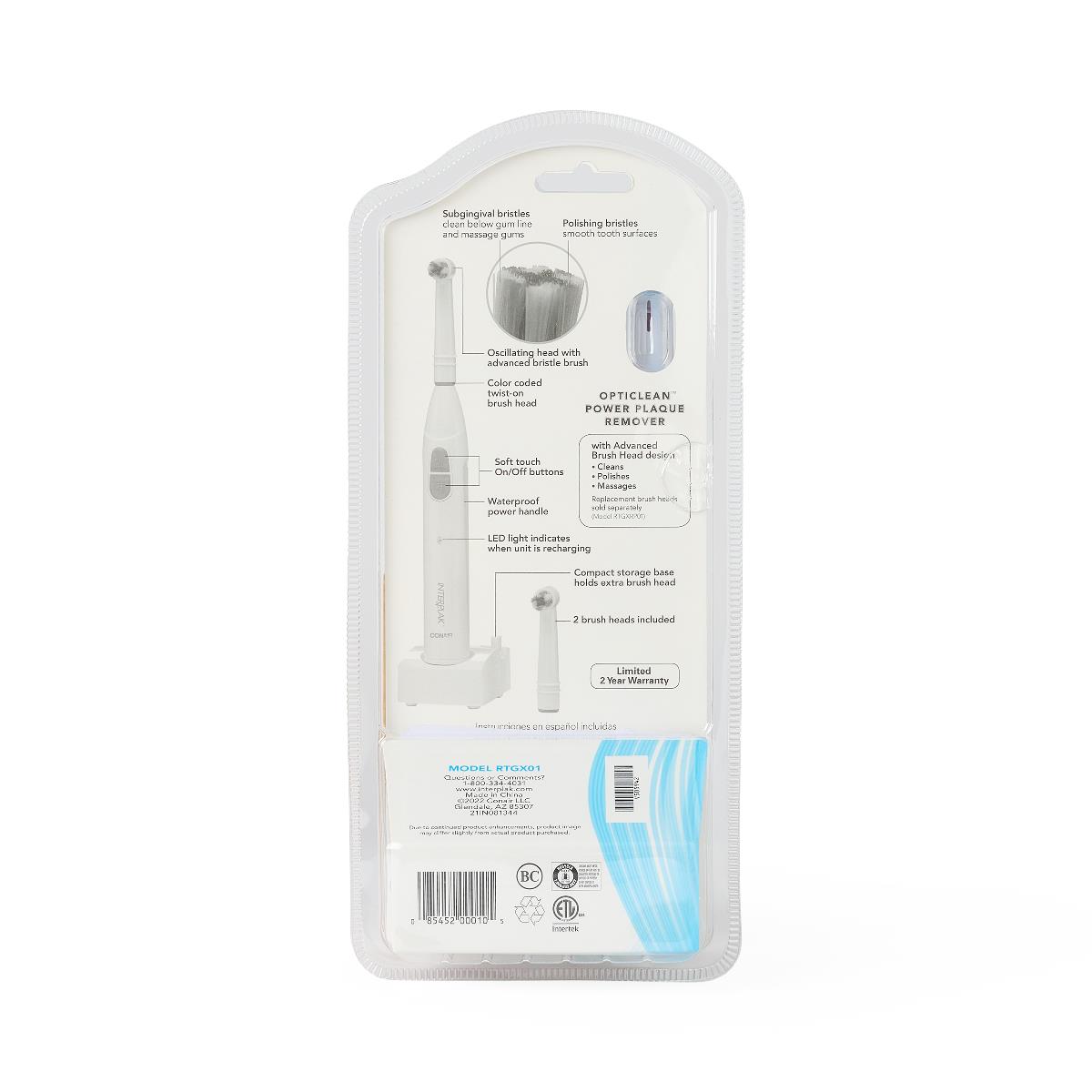 Interplak Rechargeable Cordless Toothbrushes | Medline