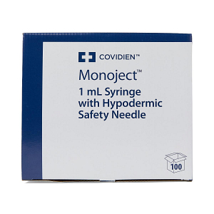 Monoject Safety Syringe and Needle Set | Medline