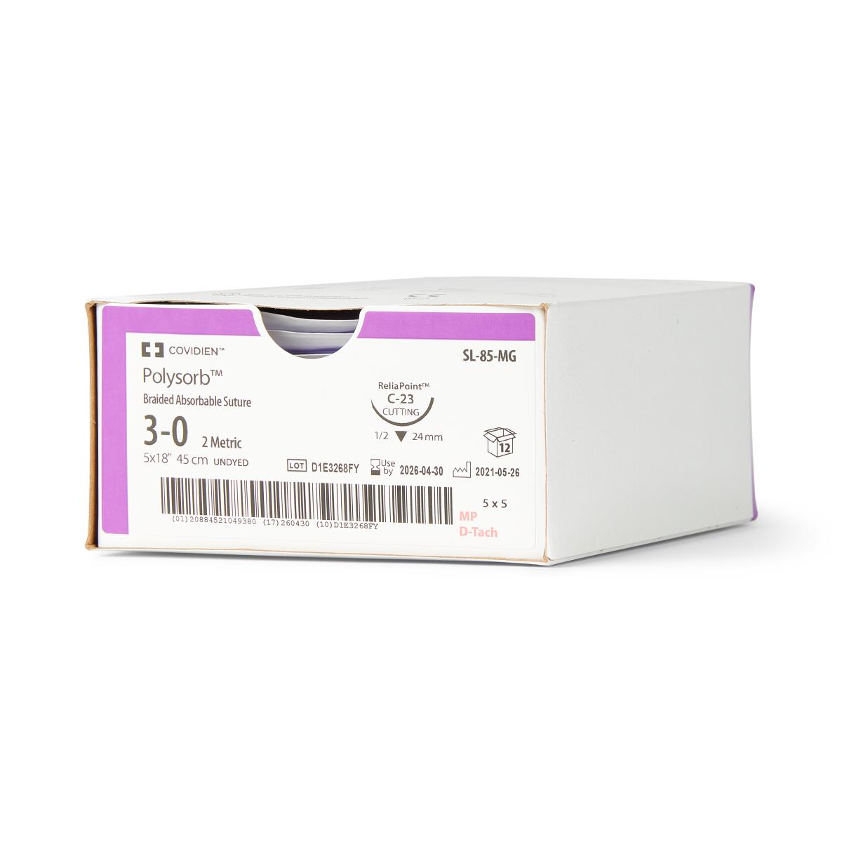 Medtronic Polysorb Undyed Suture | Medline