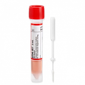 UTM Contoured Pediatric Flocked Mid-Turbinate Swab Kit | Medline ...