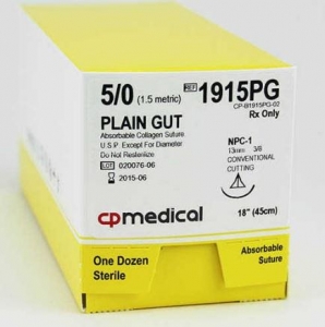 Plain Gut Natural Absorbable Suture | Medline Industries, Inc.