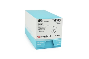 Black Silk Braided Nonabsorbable Sutures | Medline